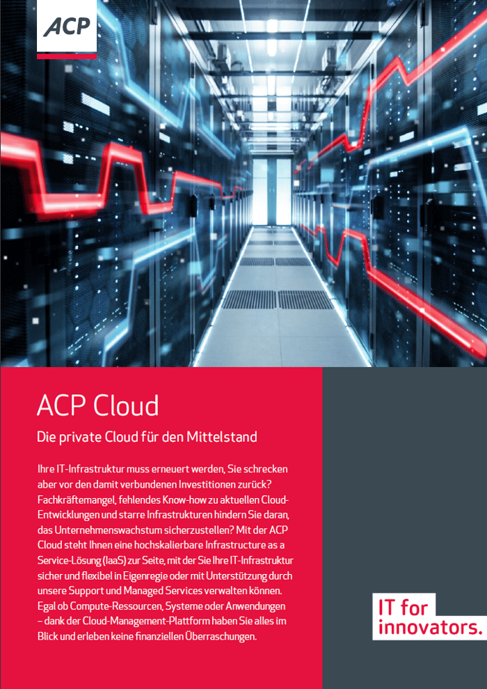 Hybrid Cloud & Datacenter | ACP Cloud | ACP - IT for innovators.